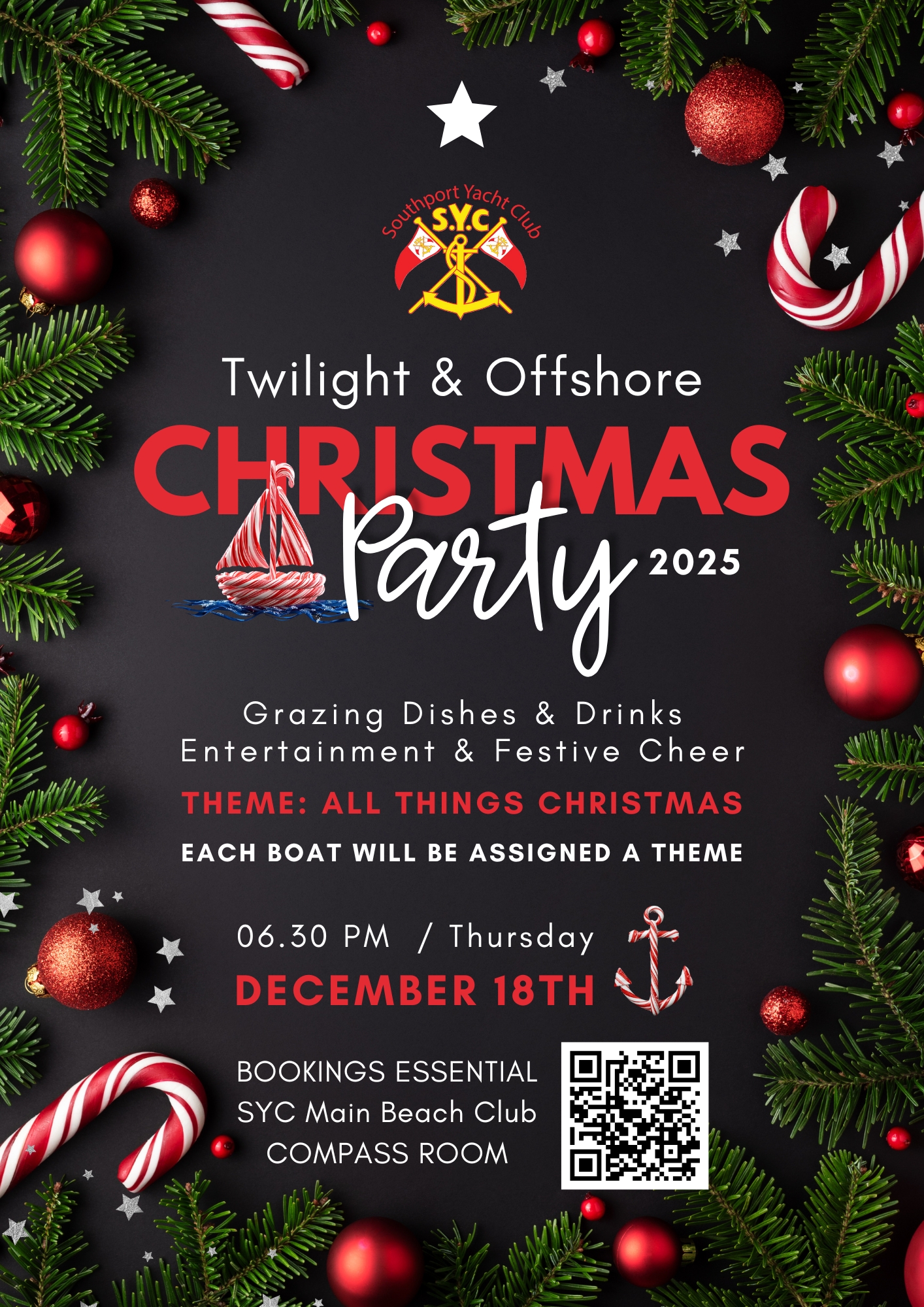 Offshore-Twilight Christmas Party 2025 - Southport Yacht Club